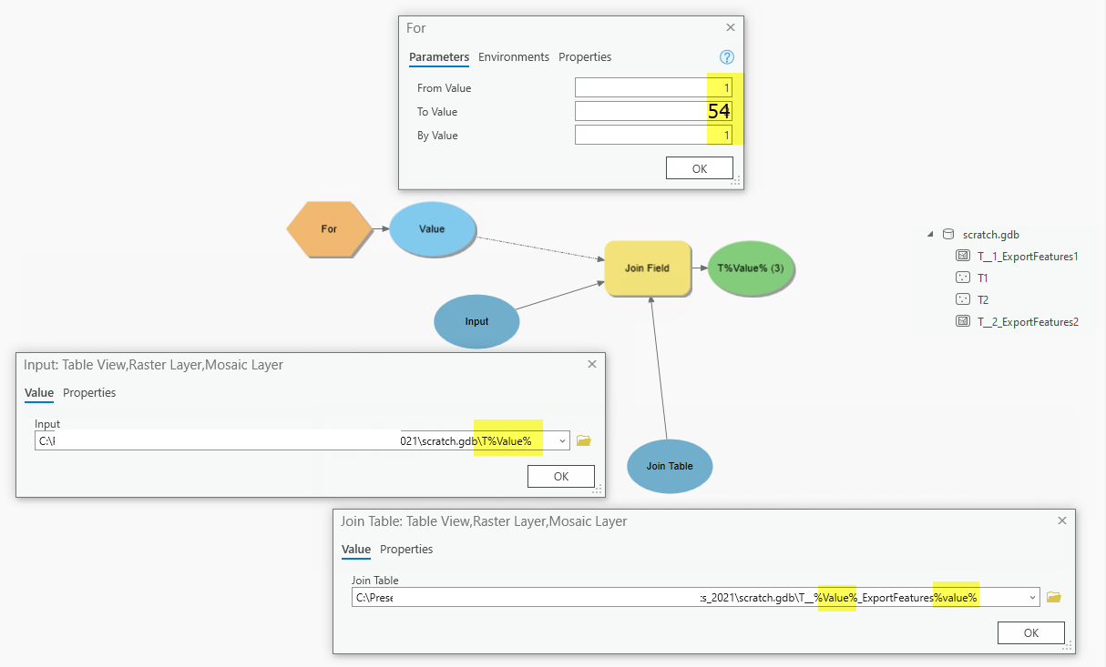 Iterator to join tables based on similar names - Esri Community