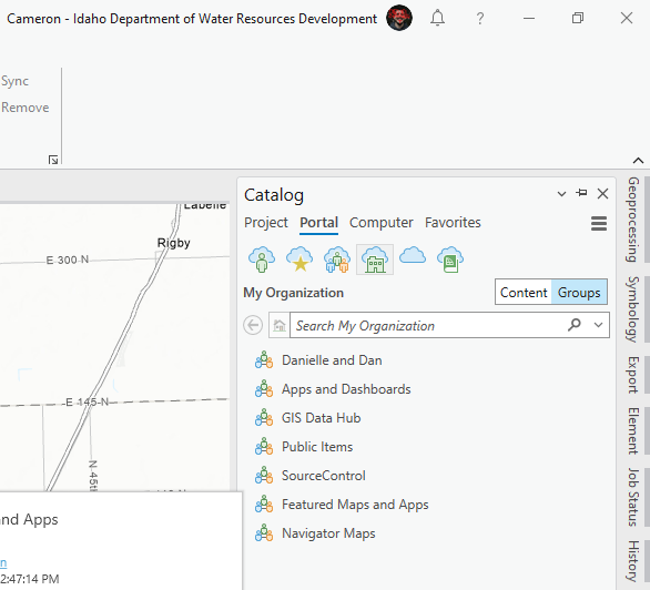 Solved: Catalog pane cannot see any portal items - Esri Community