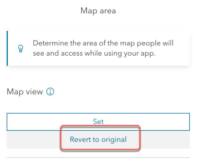 Add the ability to Set initial extent (like webapp... - Esri Community