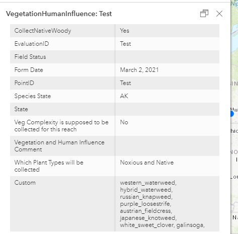 Arcade code works in Test but not in the map - Esri Community