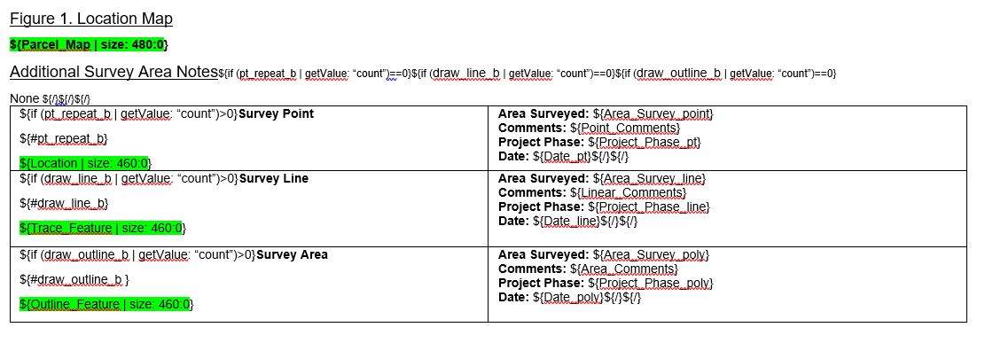 Survey123 Report Template - Map Print Error - Esri Community