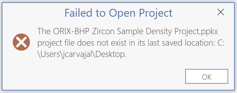 Error while opening a project package ppkx - Esri Community