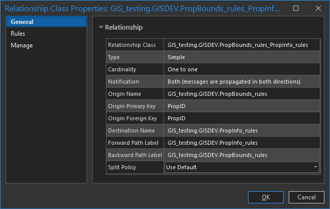 Cannot Get Relationship Class To Work In Portal Esri Community