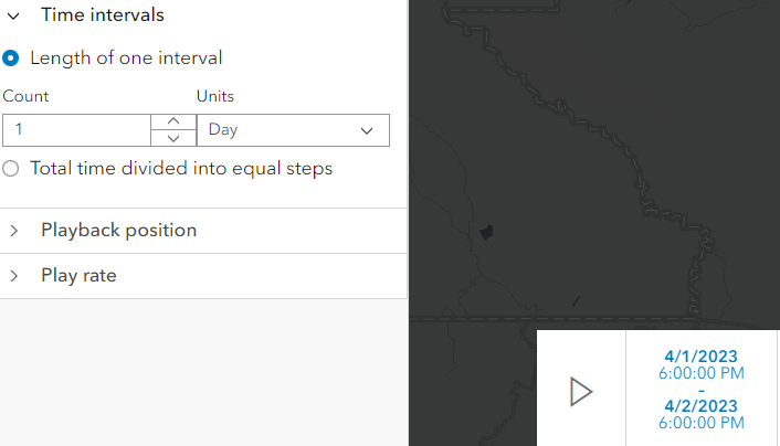 How to use to time slider in Map Viewer to only so... - Esri Community
