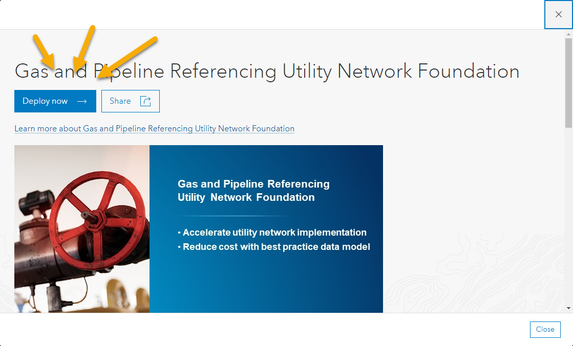 Solved: Deploy of Gas and Pipeline Referencing Utility Net... - Esri Community
