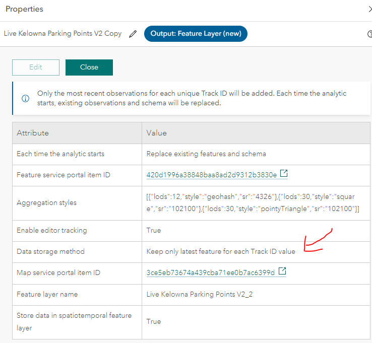 Real-Time Analytic Hosted Feature Layer Data Reten... - Esri Community
