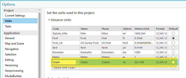 Unit of Measurement - Esri Community