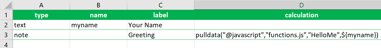Custom JavaScript functions in Survey123