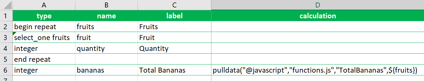 Custom JavaScript functions in Survey123