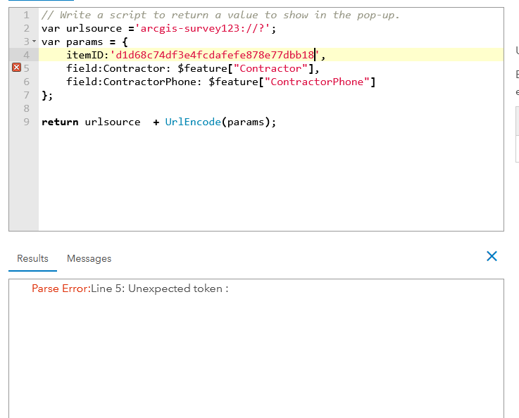 Solved: Survey 123 Custom URL issue with special character... - Esri Community