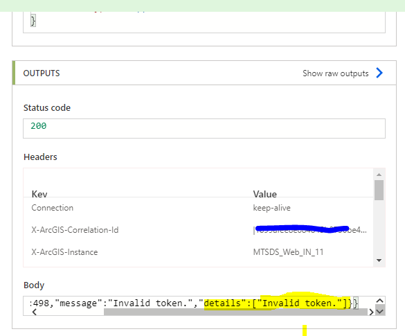 Update Features through Power Automate - Token not... - Esri Community