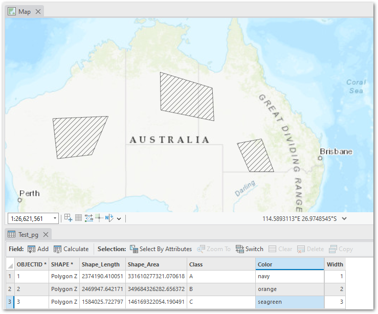 Vary polygon color and texture by two different at... - Esri Community