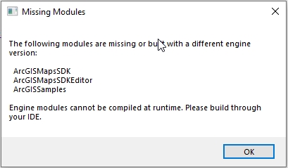 Missing module when Installing ArcGIS Maps SDK for... - Esri Community