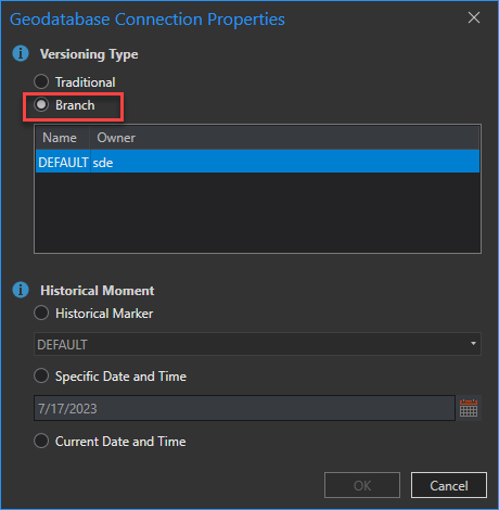 Solved: Version management checkbox not available when pub... - Esri Community