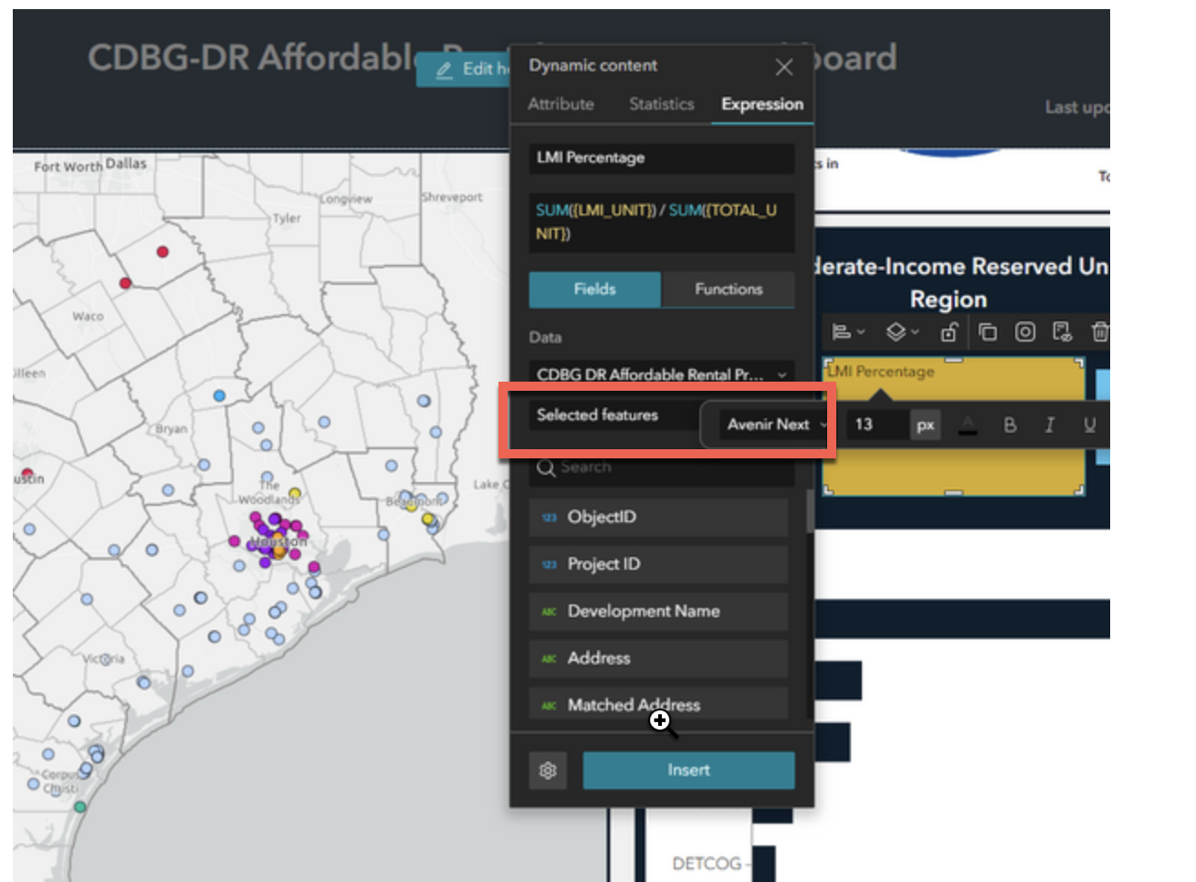 Dynamic Content Expression Not Working - Esri Community