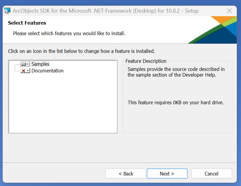 Missing features when installing ArcObjects SDK fo... - Esri Community