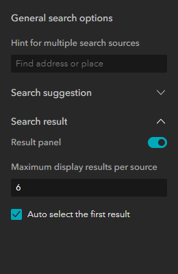 Solved: Search requires selection twice and results panel ... - Esri Community