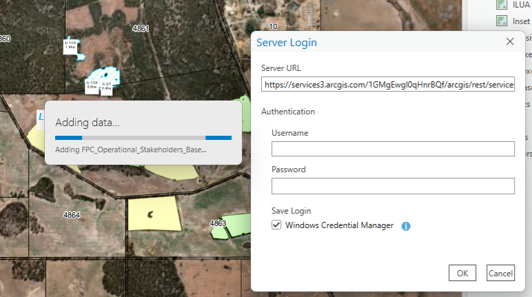Any ideas why we are seeing this login window when... - Esri Community