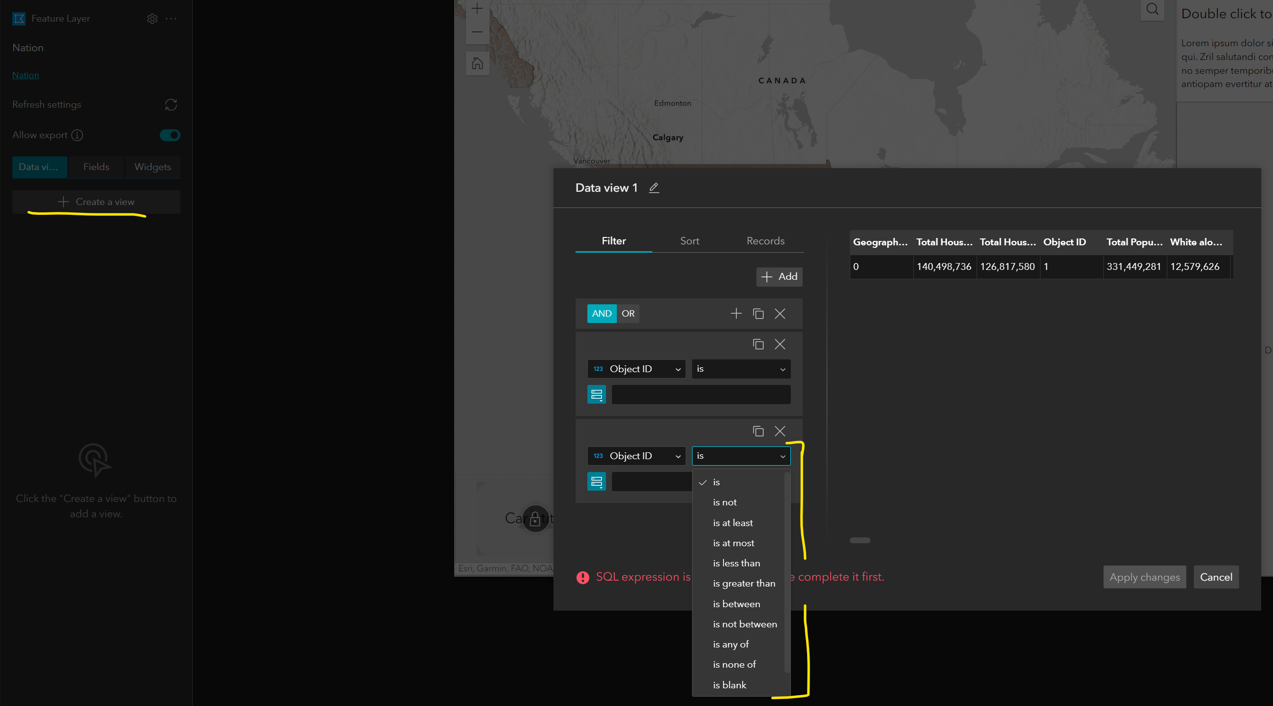Allow Arcade Expressions in Experience Builder - Page 6 - Esri Community
