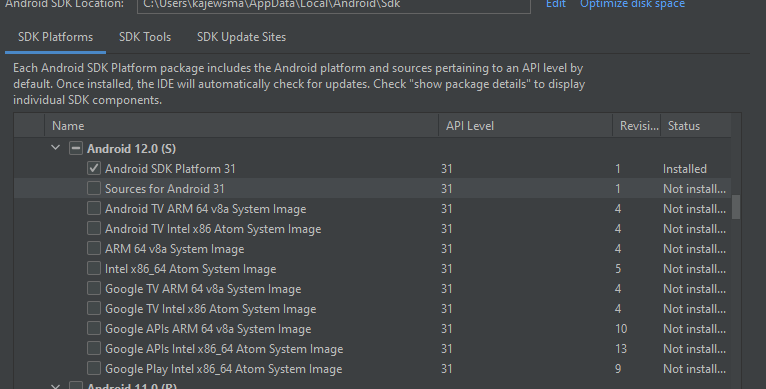 Local Build Android Install Dev Tools - Esri Community