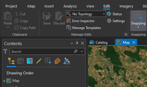 Solved: Edit tab - Esri Community