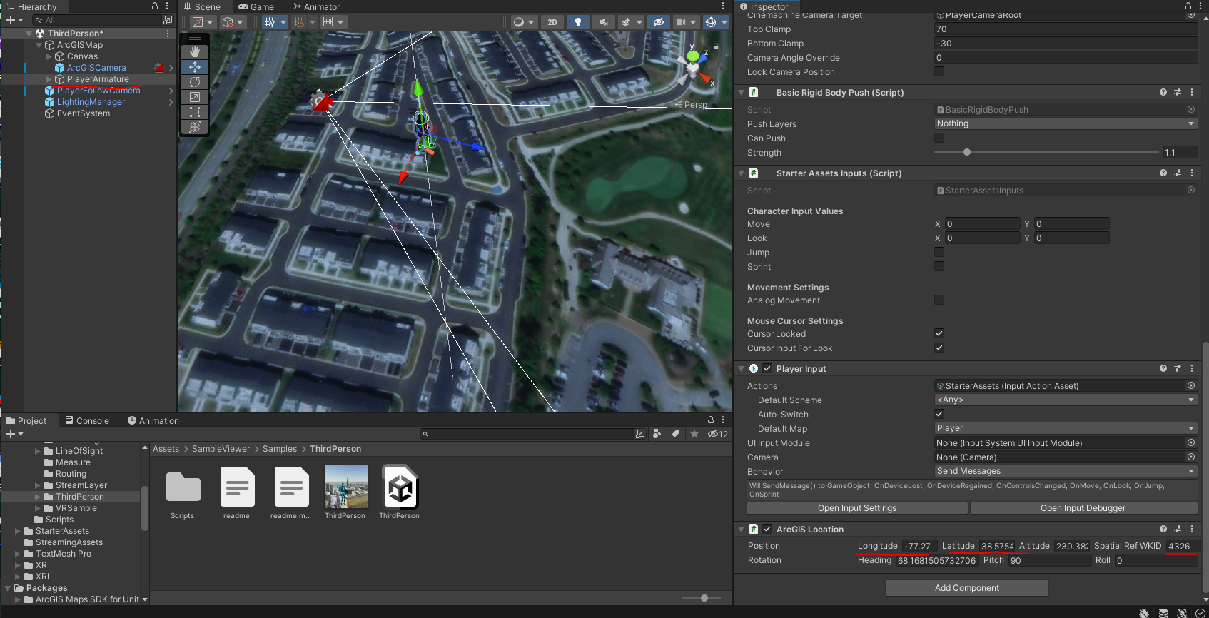 Help adding integrated mesh layer to third person ... - Esri Community