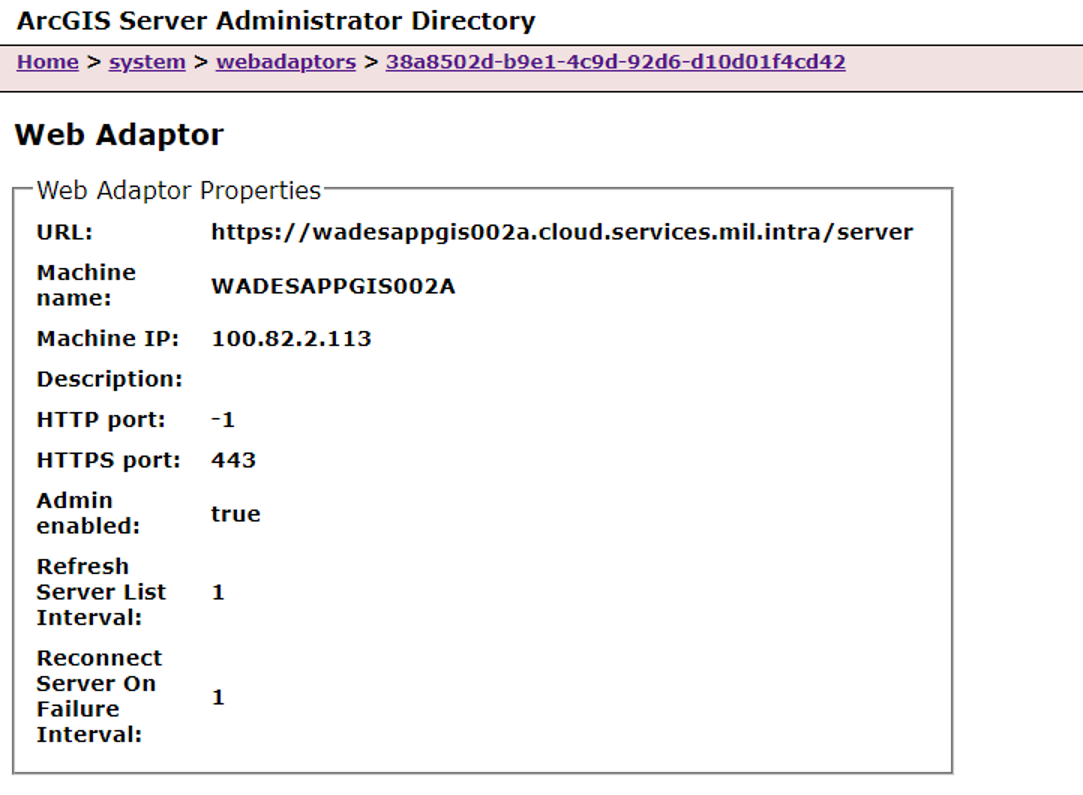 How to update IP adress for ArcGIS Server 10.9.1 - Esri Community