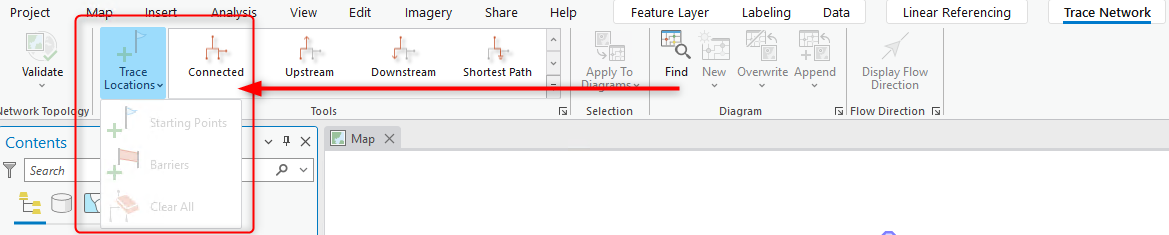 Trace Network Problem Esri Community 4195