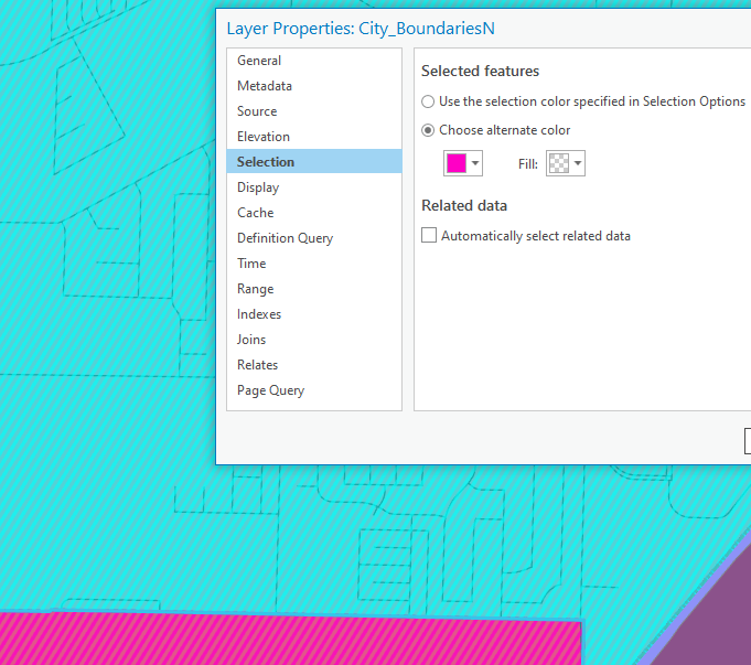 Customized polygon layer selection symbology - Esri Community