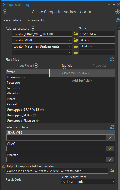 What to do with redundant Locator input fields wit... - Esri Community