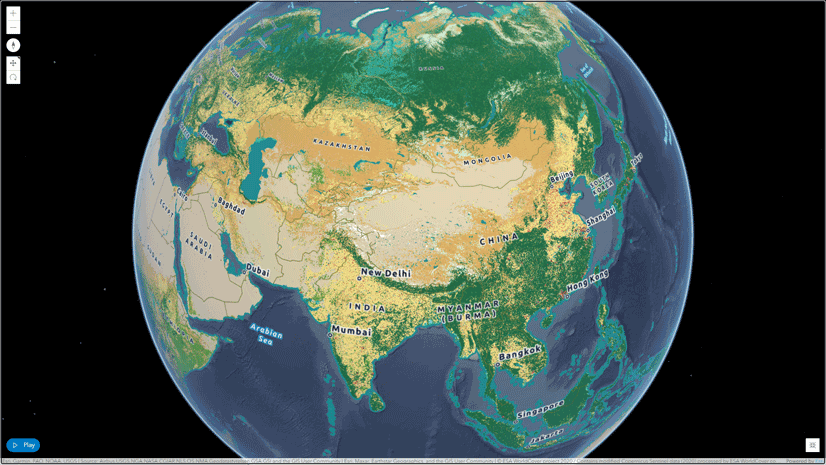 Map in a minute: Create a rotating globe using Arc... - Esri Community