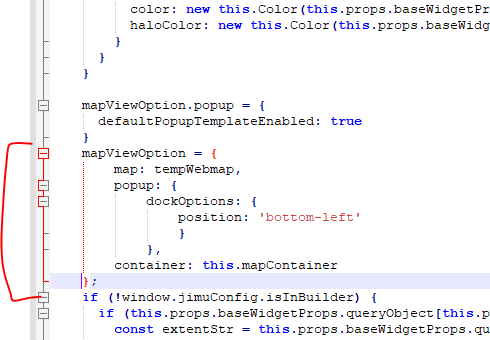 Solved: How to change default docked popup location in Exp... - Esri ...