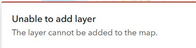 Cannot load WFS, GeoJSON, KML with Add layer from ... - Esri Community