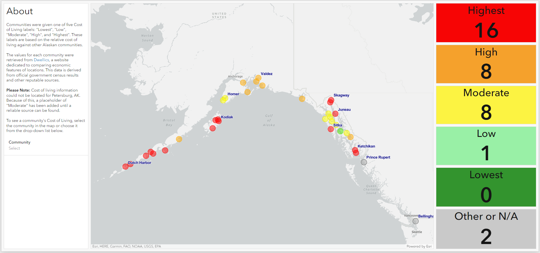 Dashboard Interactive Tiles - Esri Community