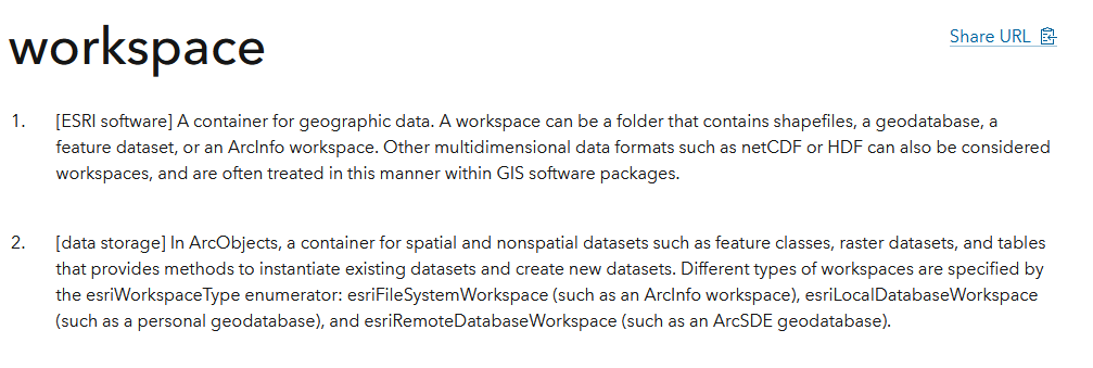 Feature Dataset - Workspace or not Workspace? - Esri Community