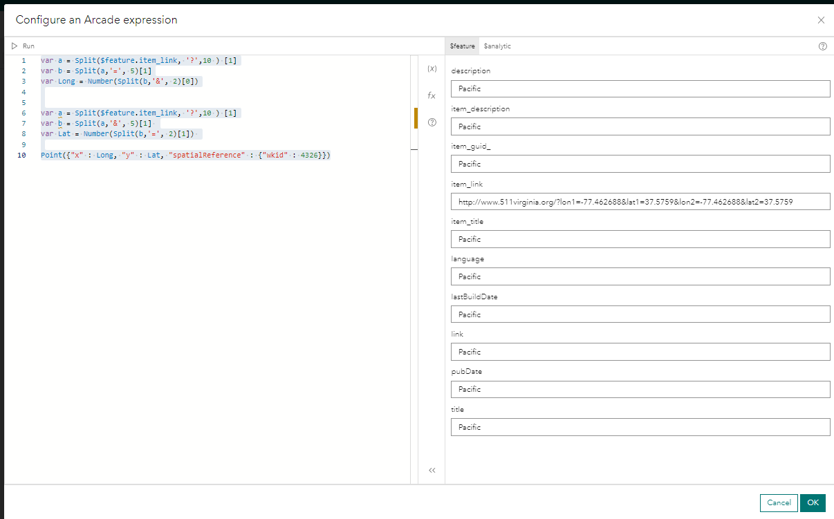 Solved: Fixing geocoding in XML using velocity - Esri Community