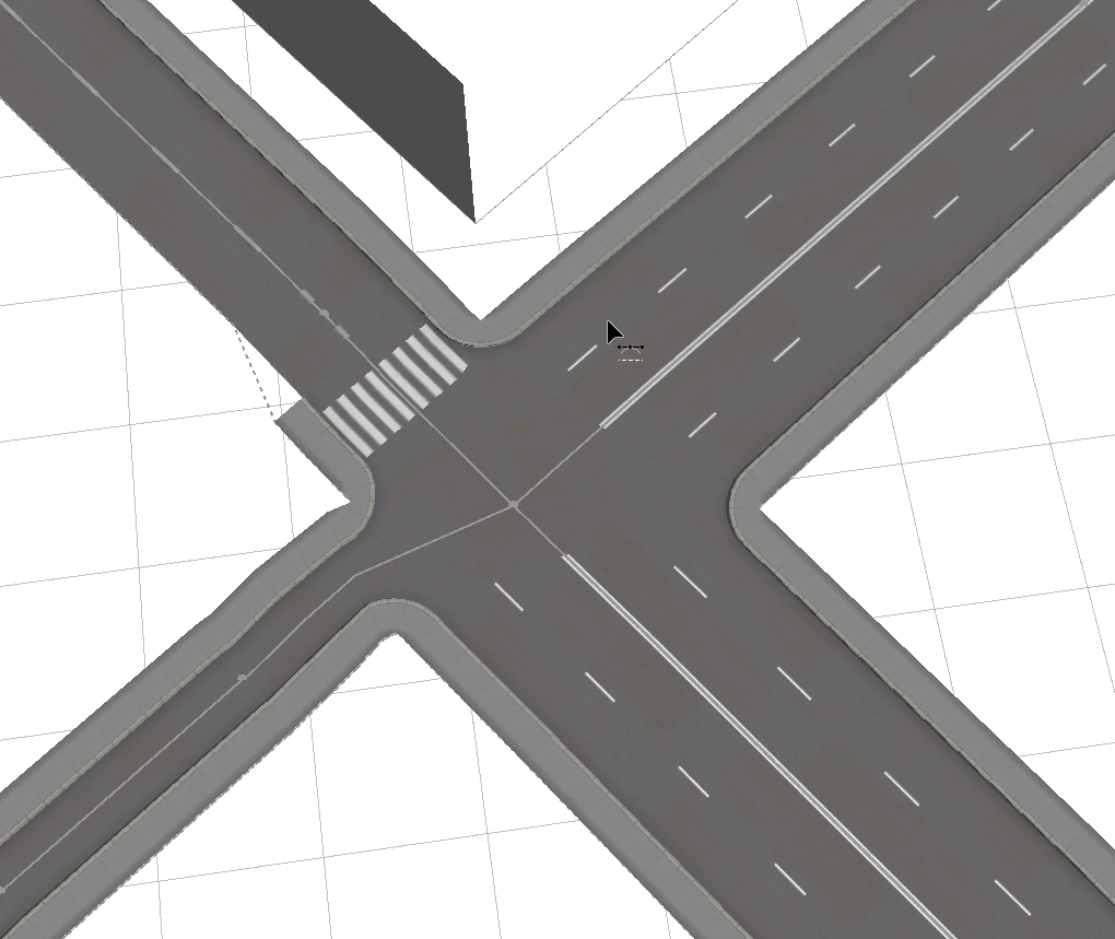 Wide angle of the turn on crossroad - Esri Community
