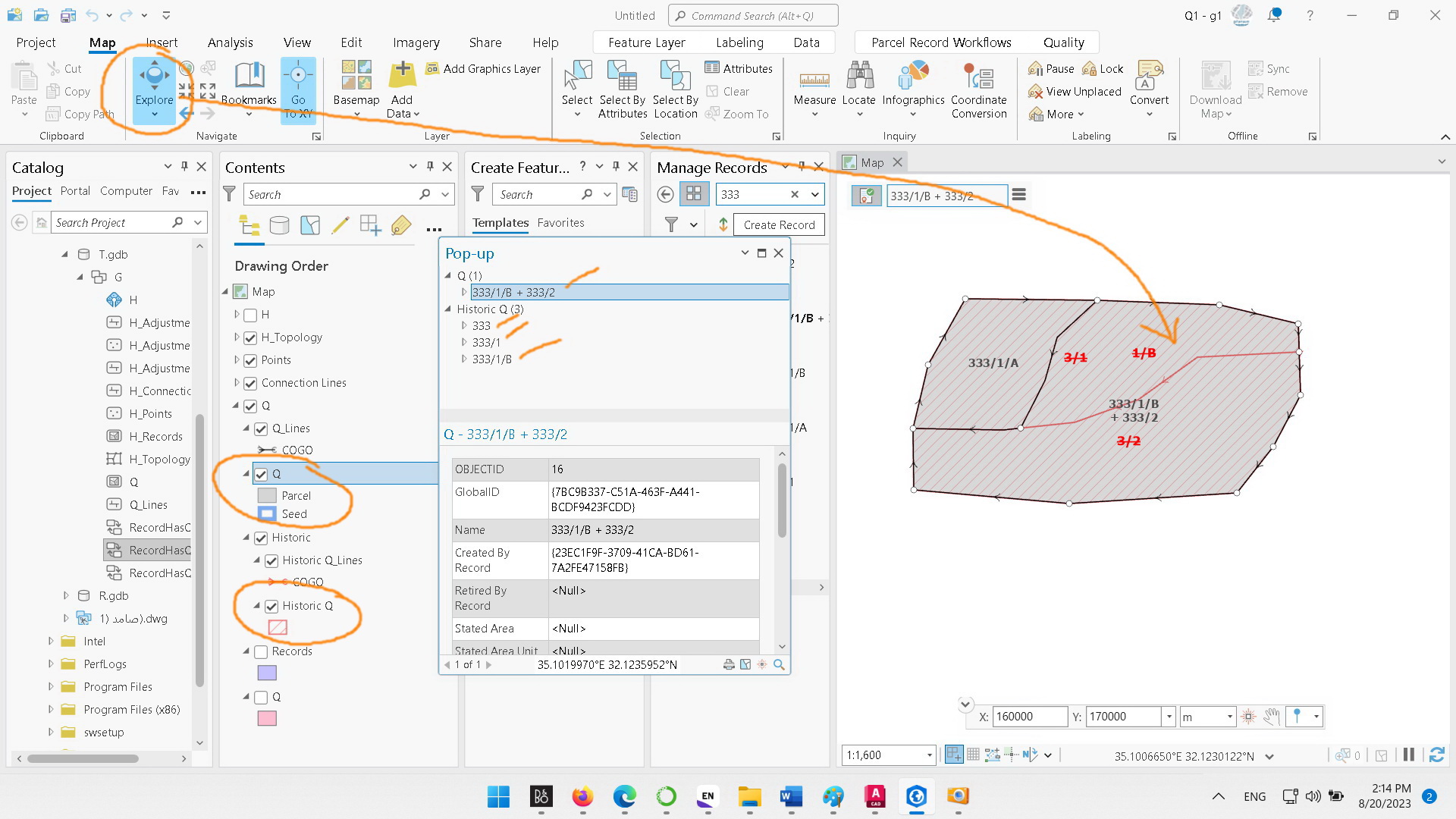 ArcGIS Pro 3.1.0: What should the “identify” displ... - Esri Community