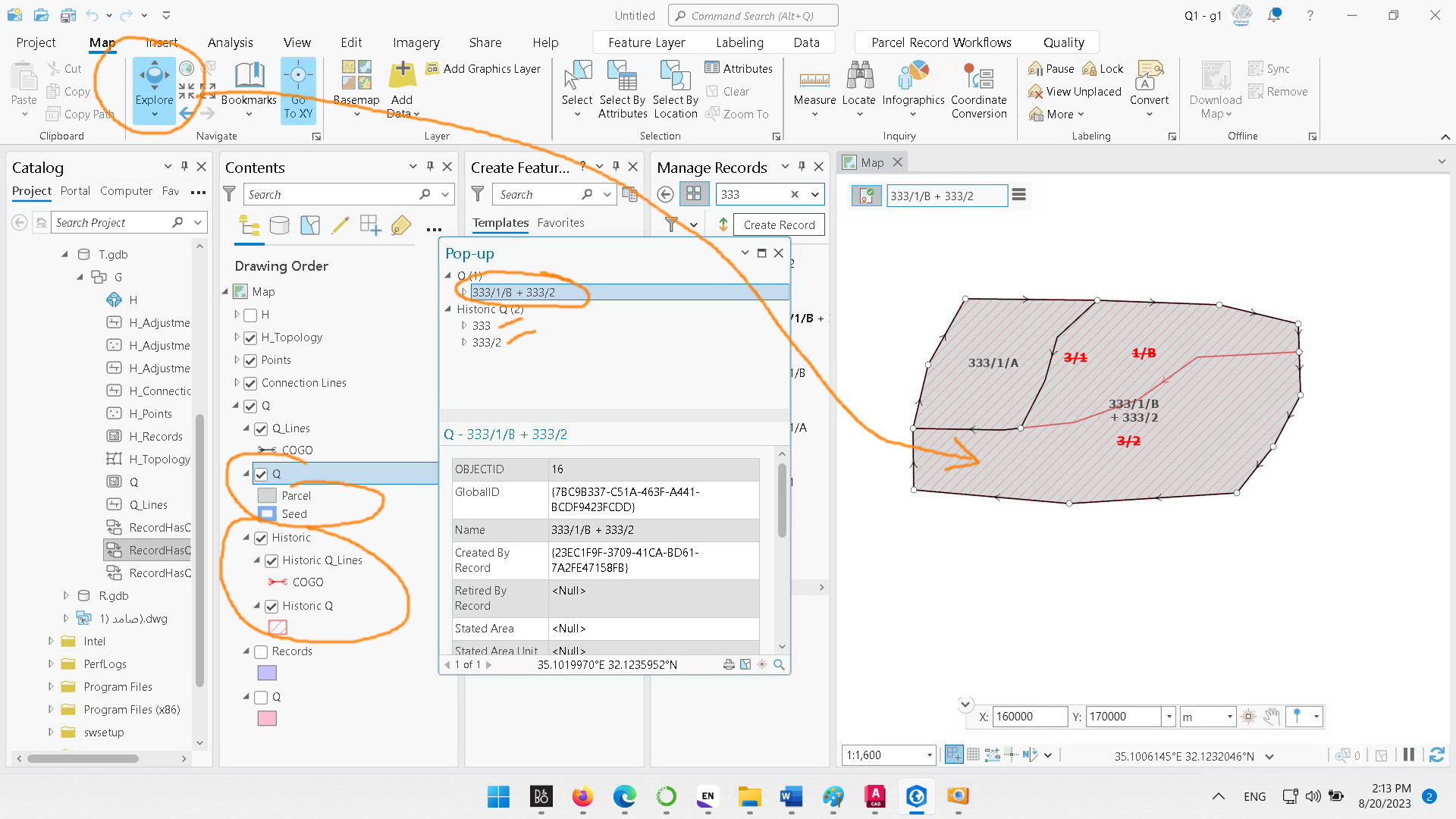 ArcGIS Pro 3.1.0: What should the “identify” displ... - Esri Community