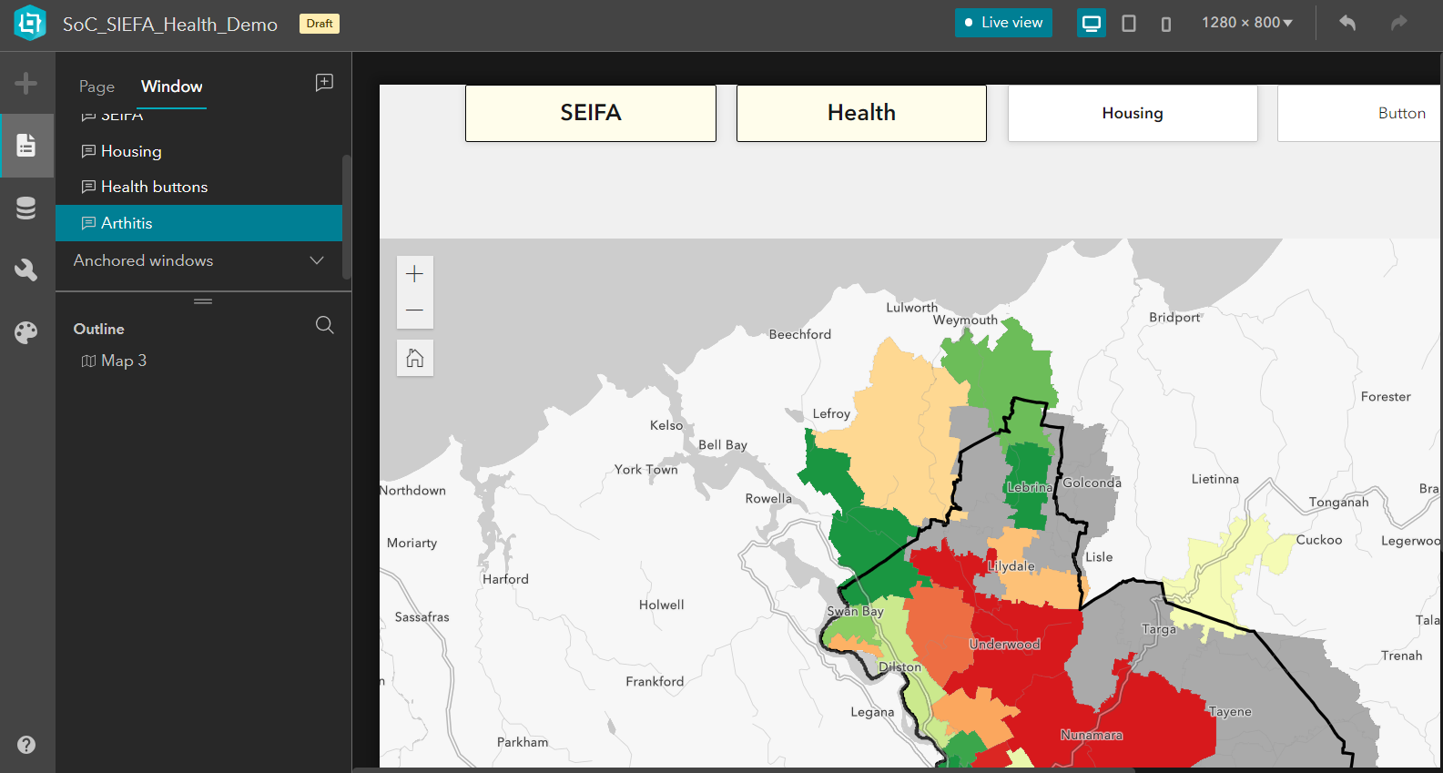 Solved: Issue with windows and buttons - Esri Community
