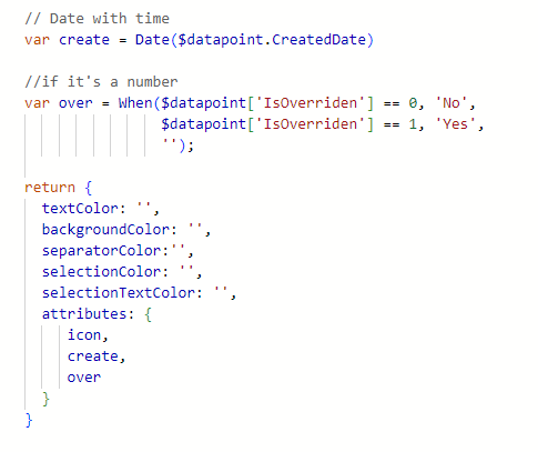 Solved: Replace values with text using Arcade in a list - Esri Community
