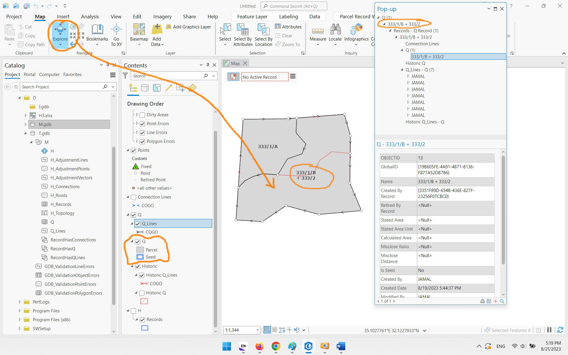 ArcGIS Pro 3.1.0: What should the “identify” displ... - Esri Community