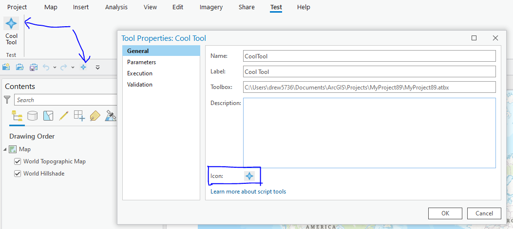 Icons for custom geoprocessing tools - ArcGIS Pro - Esri Community