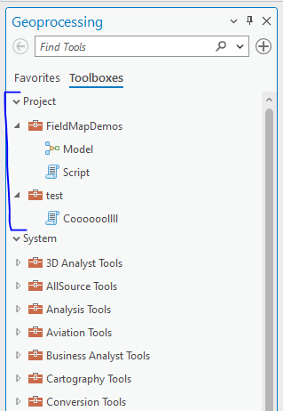 Ability to add custom Toolbox to the Geoprocessing... - Esri Community