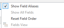 Query Layers: View fields and field properties - Esri Community