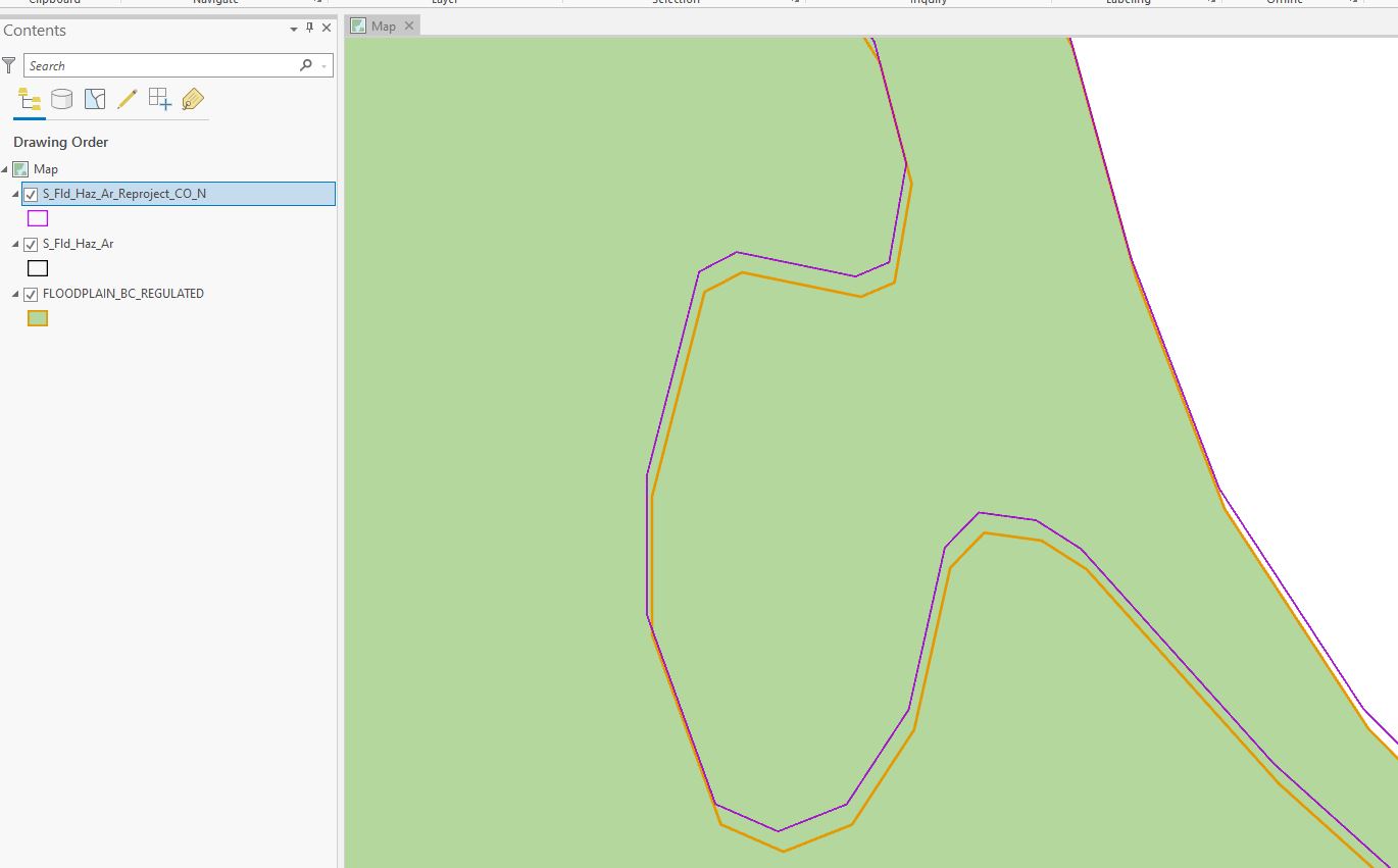 Data Projection / Transformation - Different posit... - Esri Community