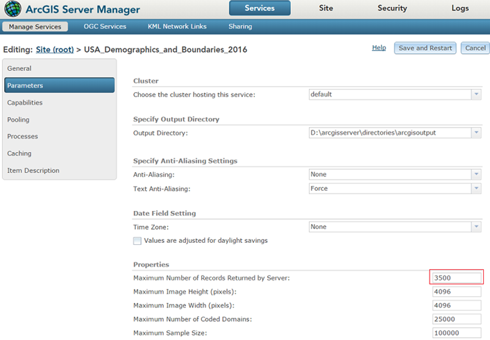 Limited Functionality in Server Manager - Esri Community