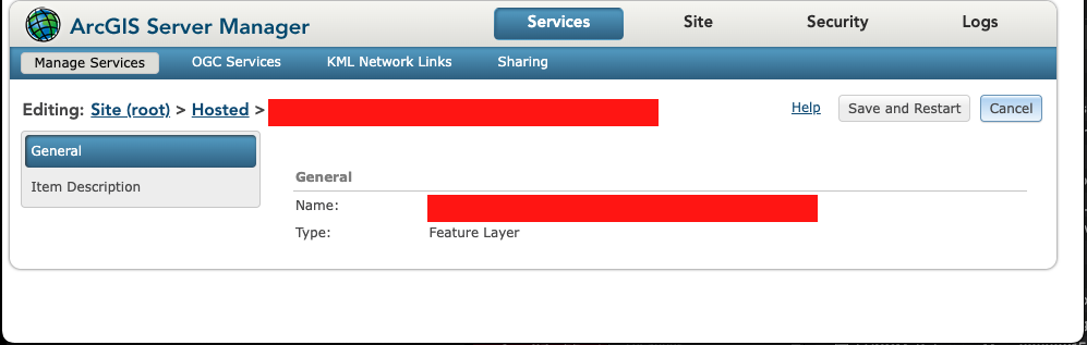Limited Functionality in Server Manager - Esri Community