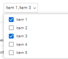How to set a default selection on the Jimu Multise... - Esri Community