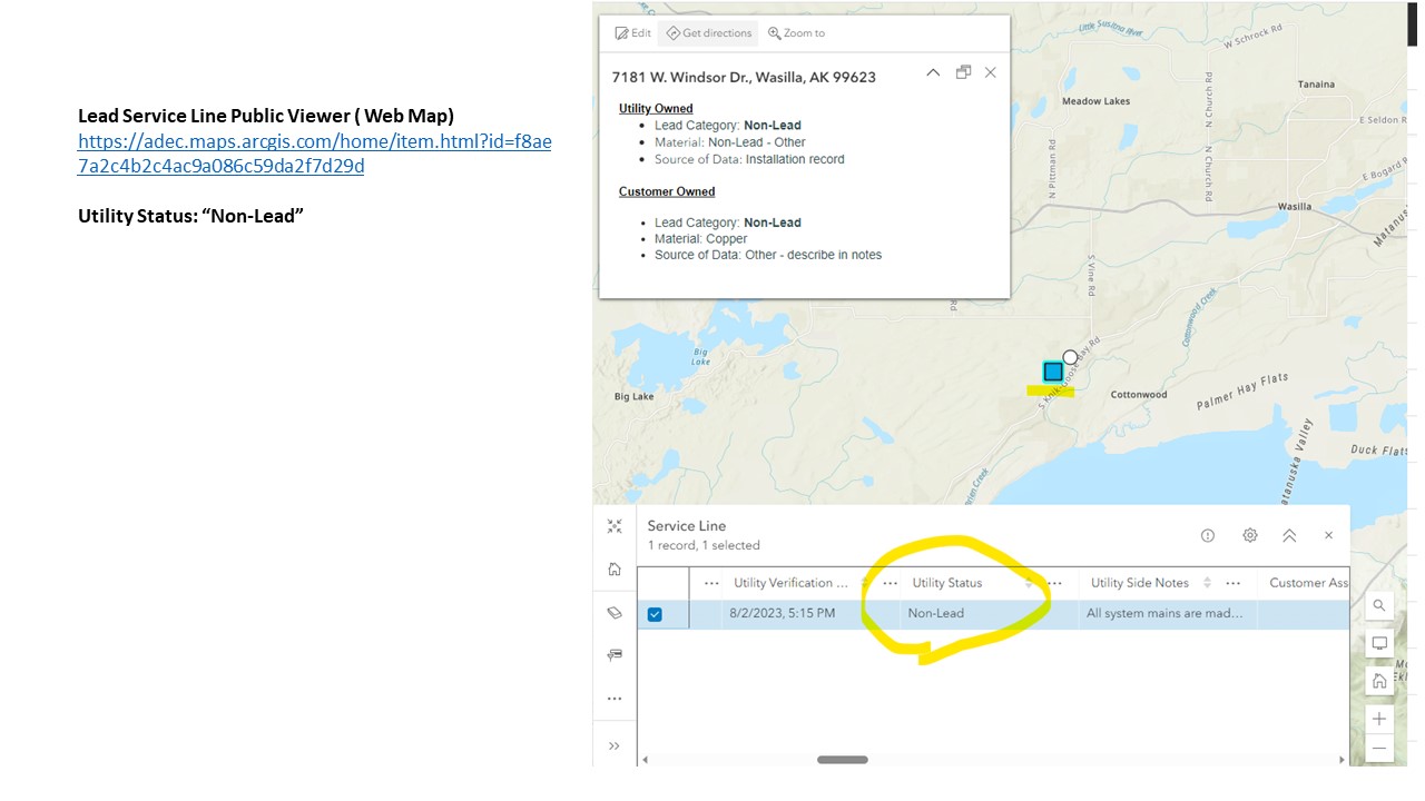 Solved: Lead Service Line Solution - Public Map table attr... - Esri Community